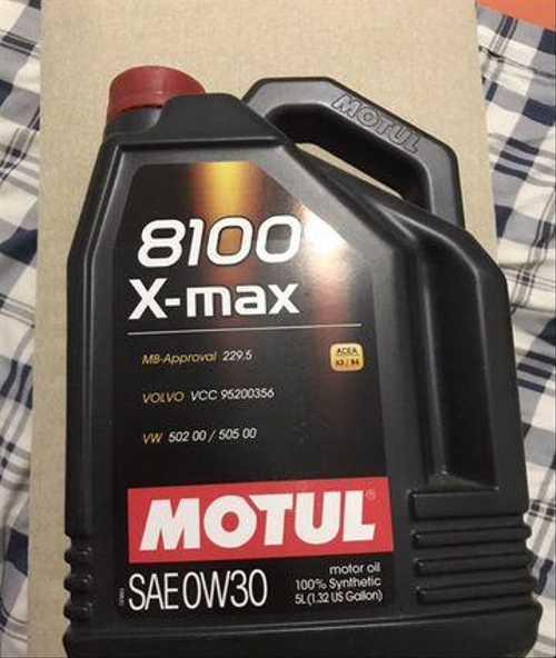 Масло моторное motul 8100 x-max 0w30