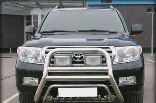 Защита бампера Toyota Land Cruiser 200 D76/60/43