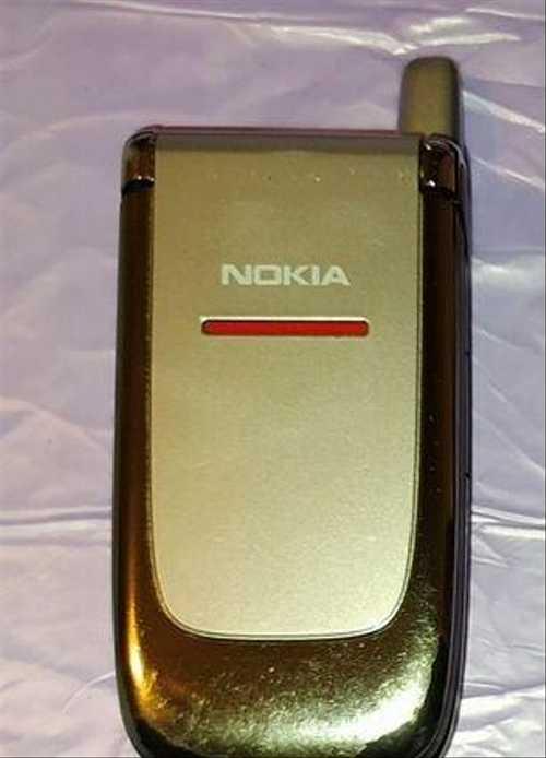Телефон-раскладушка Nokia 6060, б/у