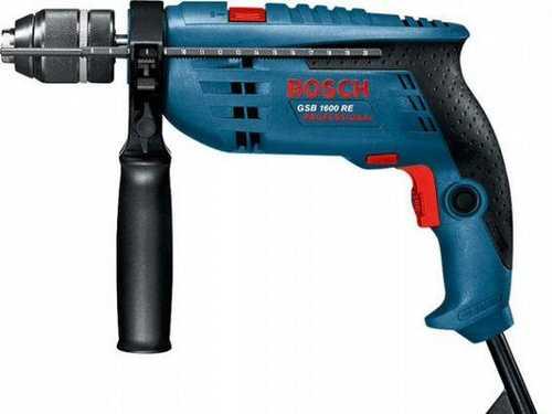 Дрель ударная bosch GSB 1600 RE