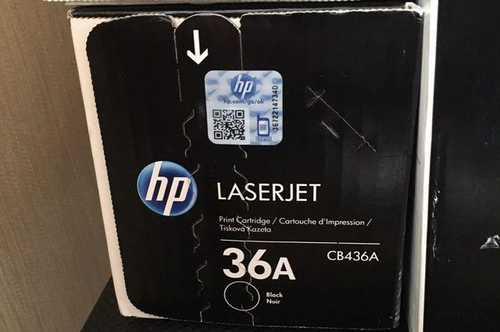 Картридж hp 36a (CB436A) оригинал