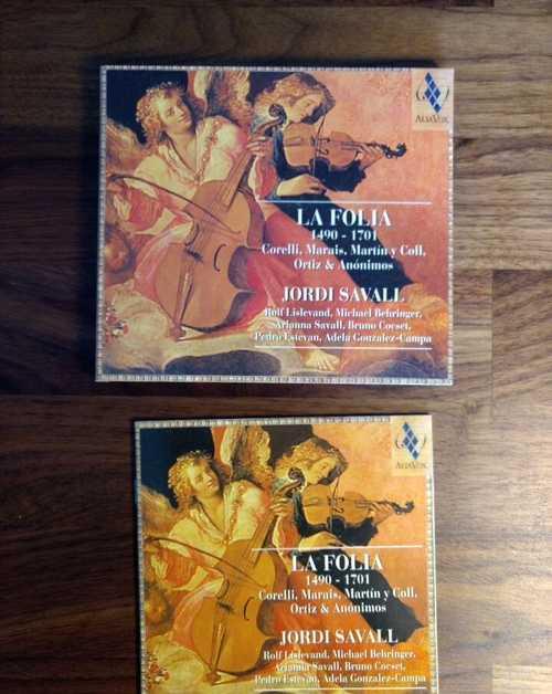 Jordi Savall La Folia 1490-1701 CD