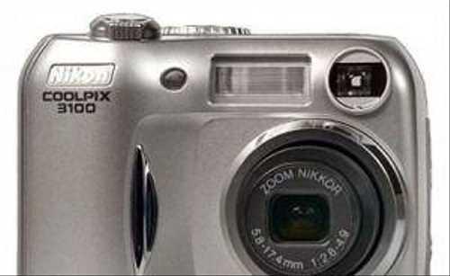 Фотоаппарат Nikon Coolpix 3100 CD-диск кабели CF