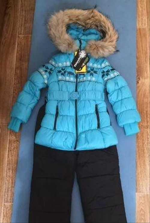 Куртка зимняя kiko новая, комплект зимний kiko 128