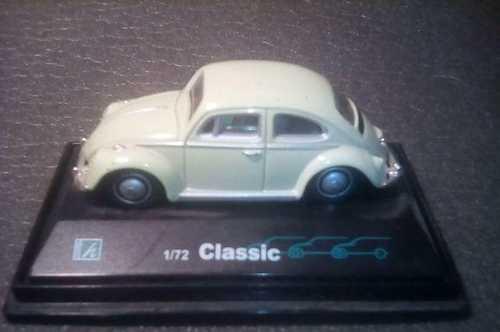 Игрушка моделька авто Жук VW Volkswagen Beetle