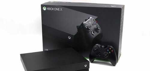 Xbox One X 1Tb Black в Коробке
