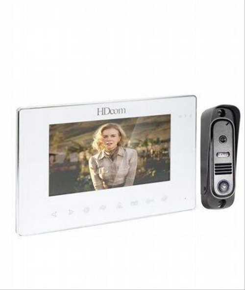 Wi-Fi видеодомофон с записью «HDcom W-714-IP-AHD