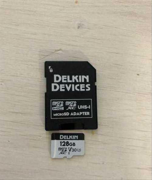 Карта памяти Delkin Devices 128gb