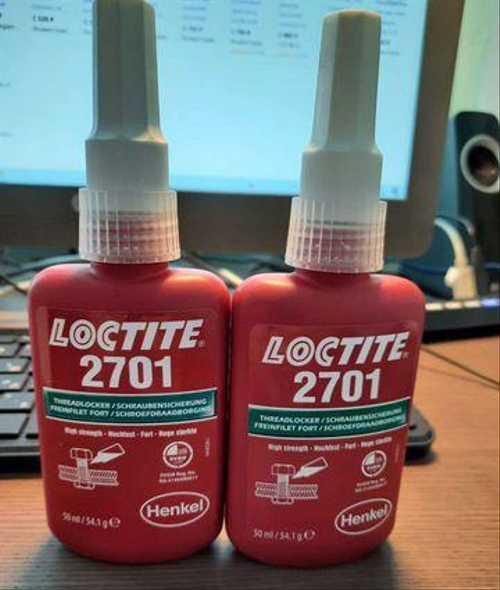 Loctite 2701 50мл фиксатор высокой прочности