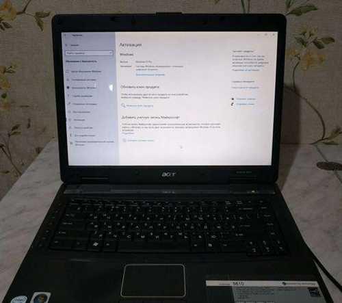 Ноутбук Acer Extensa 5610 экран 15,4"