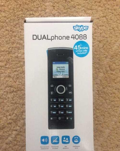 Skype dualphone 4088/ скайп телефон