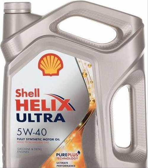 Масло Shell Helix Ultra синтетика 5W40 4л