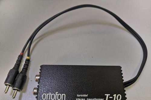 Повышающий трансформатор для мс головки Ortofon T1