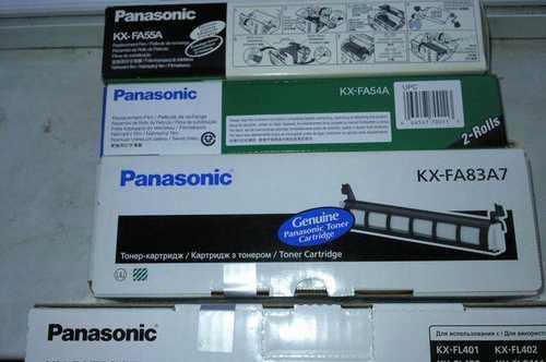 Тонер картридж, термоплёнка Panasonic KX-FA83/FA54