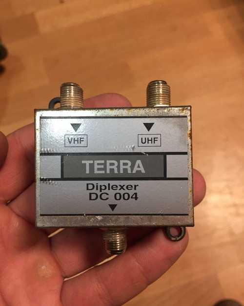 Диплексер terra diplexer dc 004