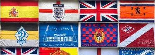 Флаги футбольных клубов и сборных