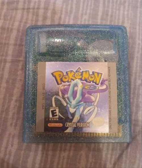 Pokemon Crystal для gameboy