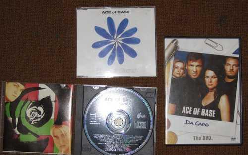 Набор cd ace of base-2 cd dvd с альбомом и клипами