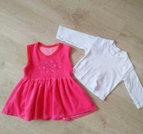 Платье для девочки сарафан р 80