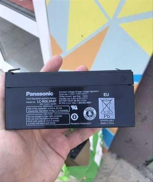 Аккумулятор Panasonic LC-R063R4P