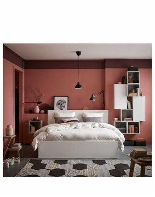 Кровать IKEA мальм 180х200