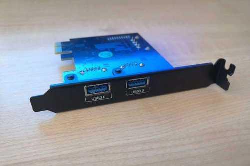 Плата PCI-E usb 3.0 orico