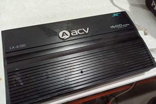 Acv dx 4.200. Усилитель ACV 2.100. ACV LX-4.100. Усилитель ACV 4.100. ACV LX-4.100 1500w.