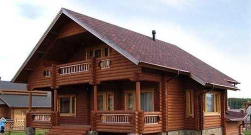 Сруб Дома из бревна 179.19 м2 с доставкой