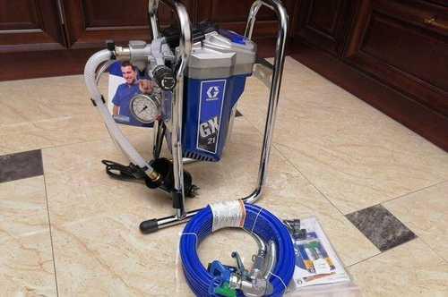 Безвоздушный окрасочный аппарат Graco gx21