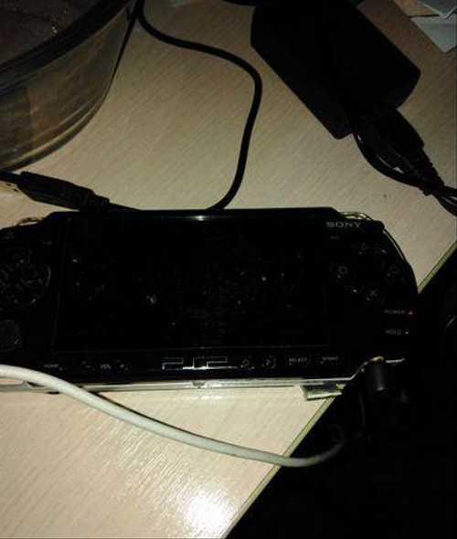 Sony PSP приставка+4 игры