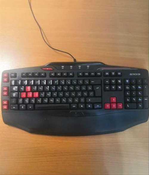 Клавиатура logitech g103