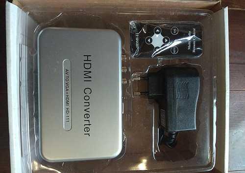 Hdmi converter HD-111, конвертор av to vga