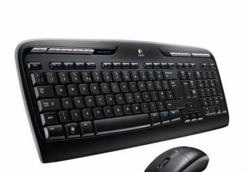 Комплект (клавиатура+мышь) logitech MK330, USB