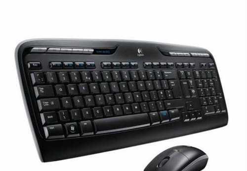 Комплект (клавиатура+мышь) logitech MK330, USB