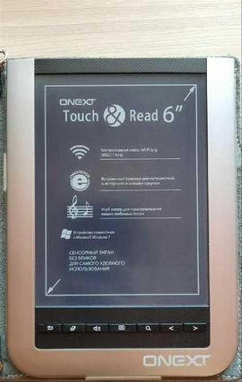 Электронная книга onext Touch & Read 6"