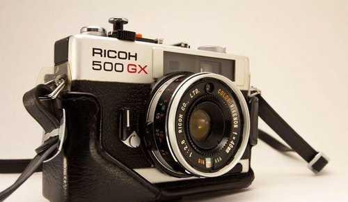 Пленочный фотоаппарат Ricoh 500GX 35мм