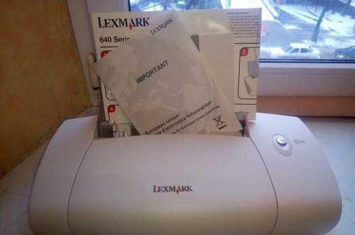 Принтер lexmark