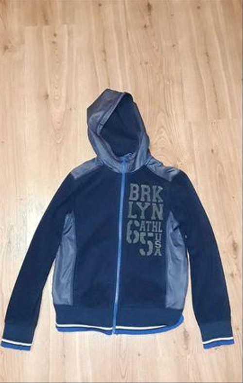 Флисовая кофта с капюшоном Benetton 160 cm
