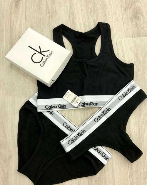 Топик, стринги, слипы calvin klein