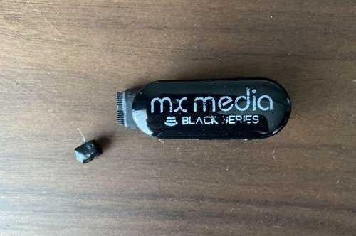Микронаушник MX media black series