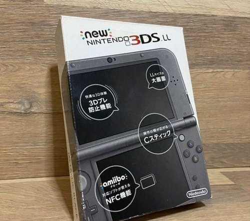 New Nintendo 3DS XL Metallic Black (IPS верх)