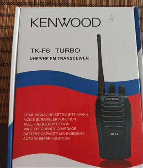 Рация kenwood tk-f6