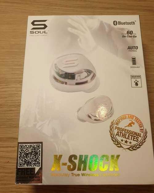 Soul X-Shock наушники беспроводные