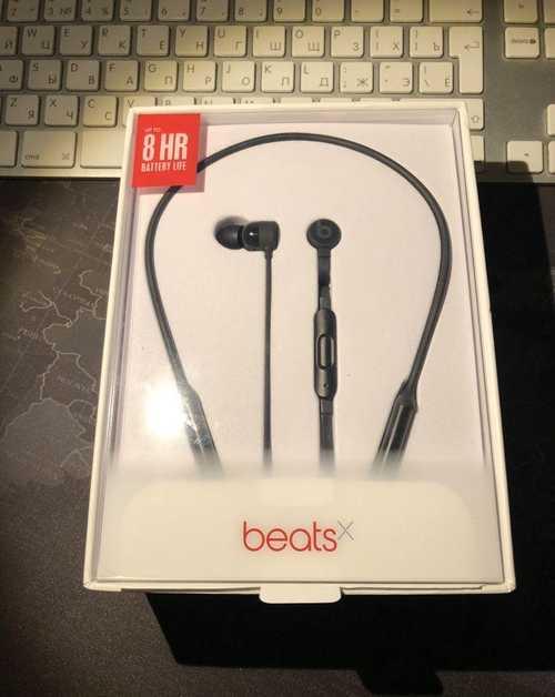 Наушники Bluetooth Beats BeatsX Black (mlye2ZE/A)