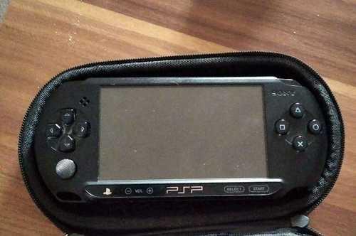 Sony PSP E1008 на запчасти и чехол