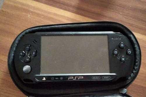 Sony PSP E1008 на запчасти и чехол