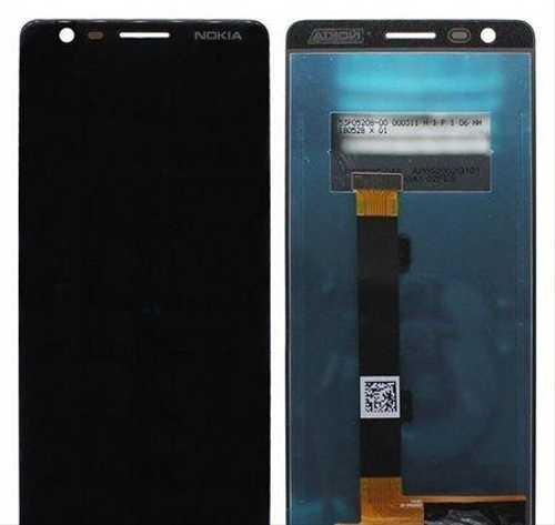 Дисплей для Nokia 3.1 +тачскрин (черный)