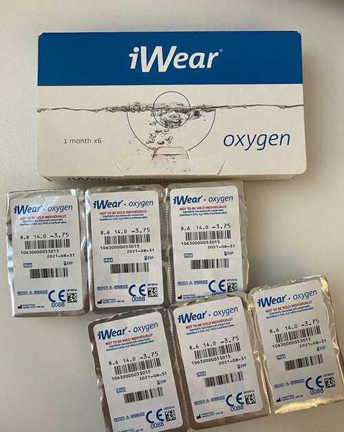 Iwear oxygen линзы -3,75