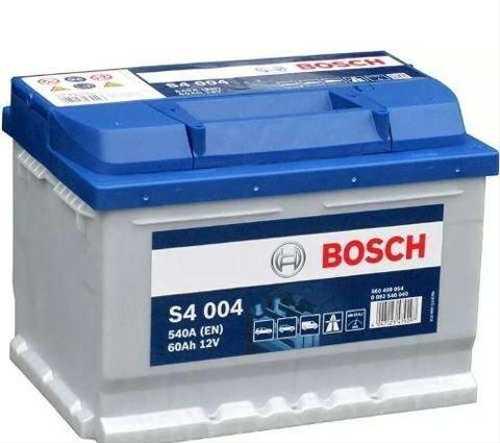 Аккумулятор Bosch S4 004 60Ah низ.540A 242x175x175