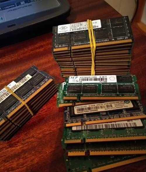 Оперативная память для ноутбуков DDR2 (список)